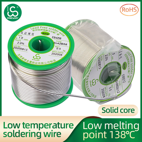 China solid core low temperature solder wire manufacturers, solid core ...